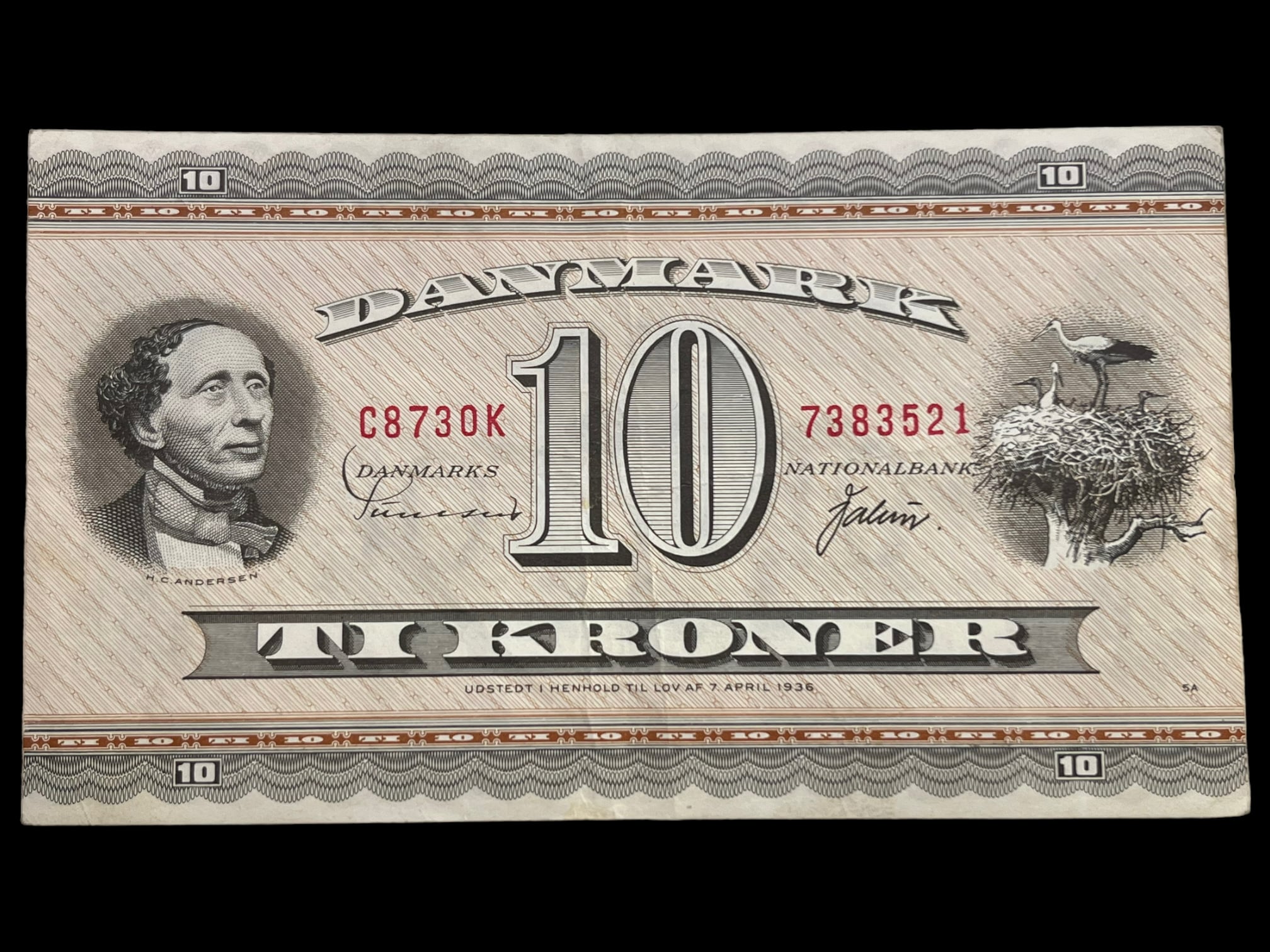 10 Krone 1973 C8 0K Kva.1+ "sjælden" | Westjysk Coins