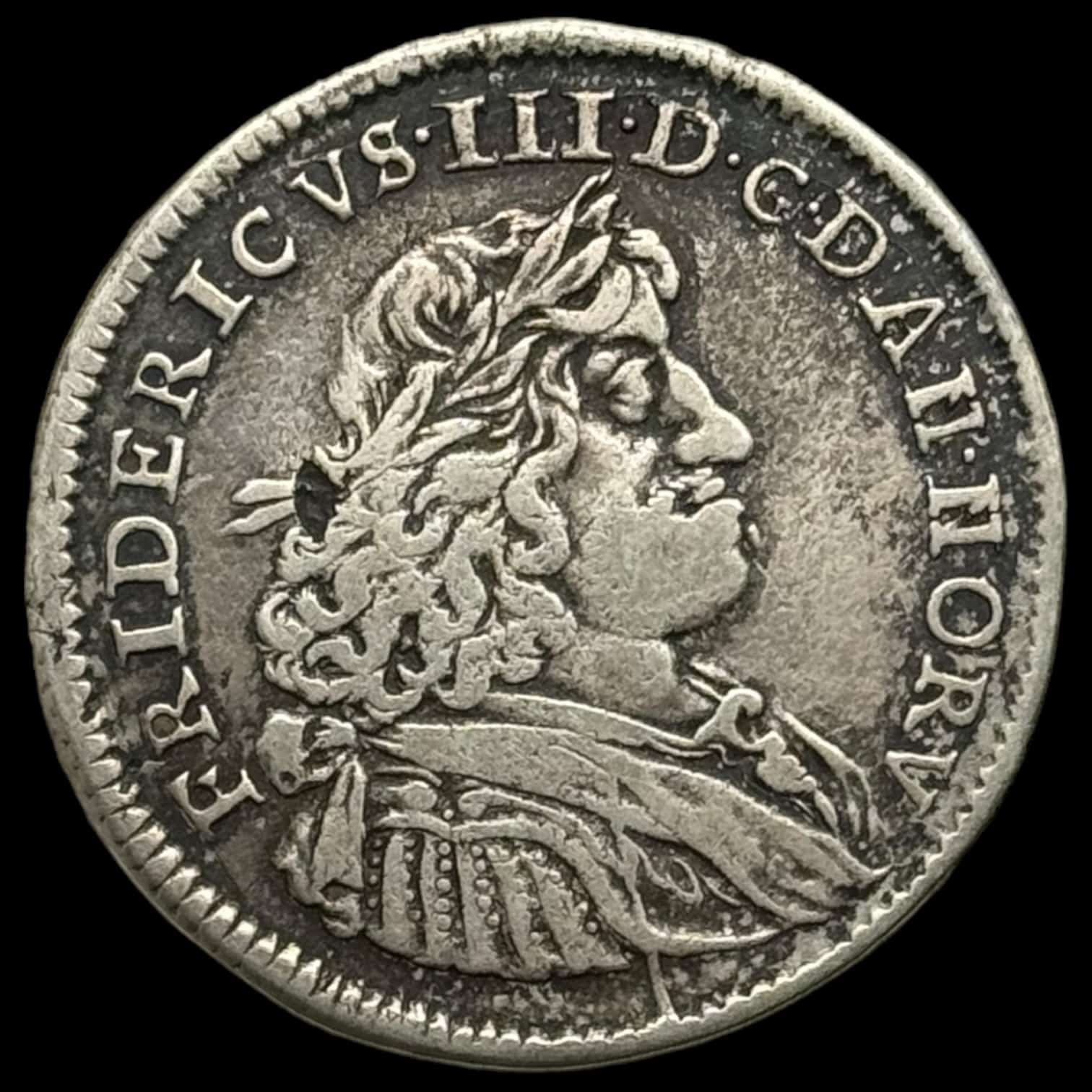 1667, 2 Mark , Fre.lll Kva.1-1+ | Westjysk Coins