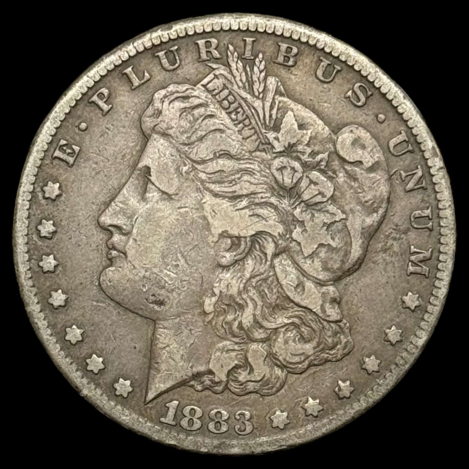 USA, Morgan dollar 1883 CC, KM 110, Kva. 1+ | Westjysk Coins
