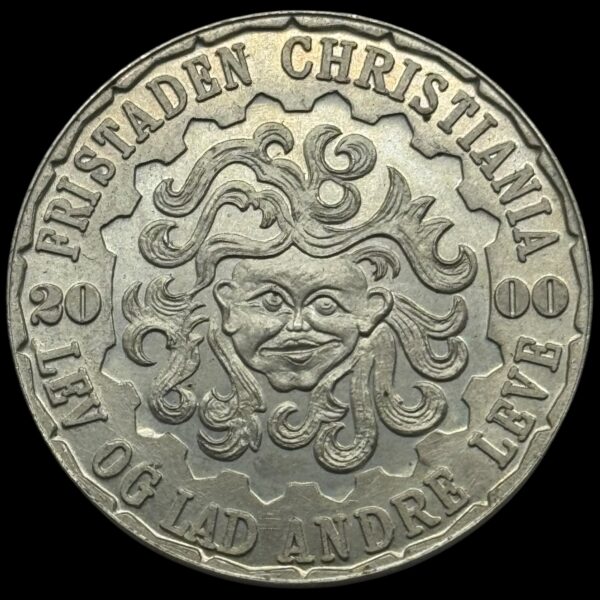 Christiania, Løn 2000, Sølv, Sieg 4.3, Kva. 0 | Westjysk Coins