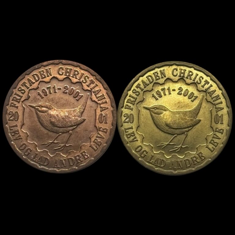 Christiania, Løn Sæt 2001, Messing og Kobber, Sieg 5.1-5.2, Kva. 0 ...